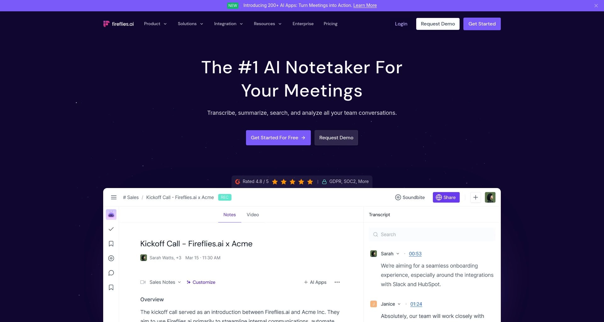 Fireflies.ai: Key Features, Use Cases & Quick Overview