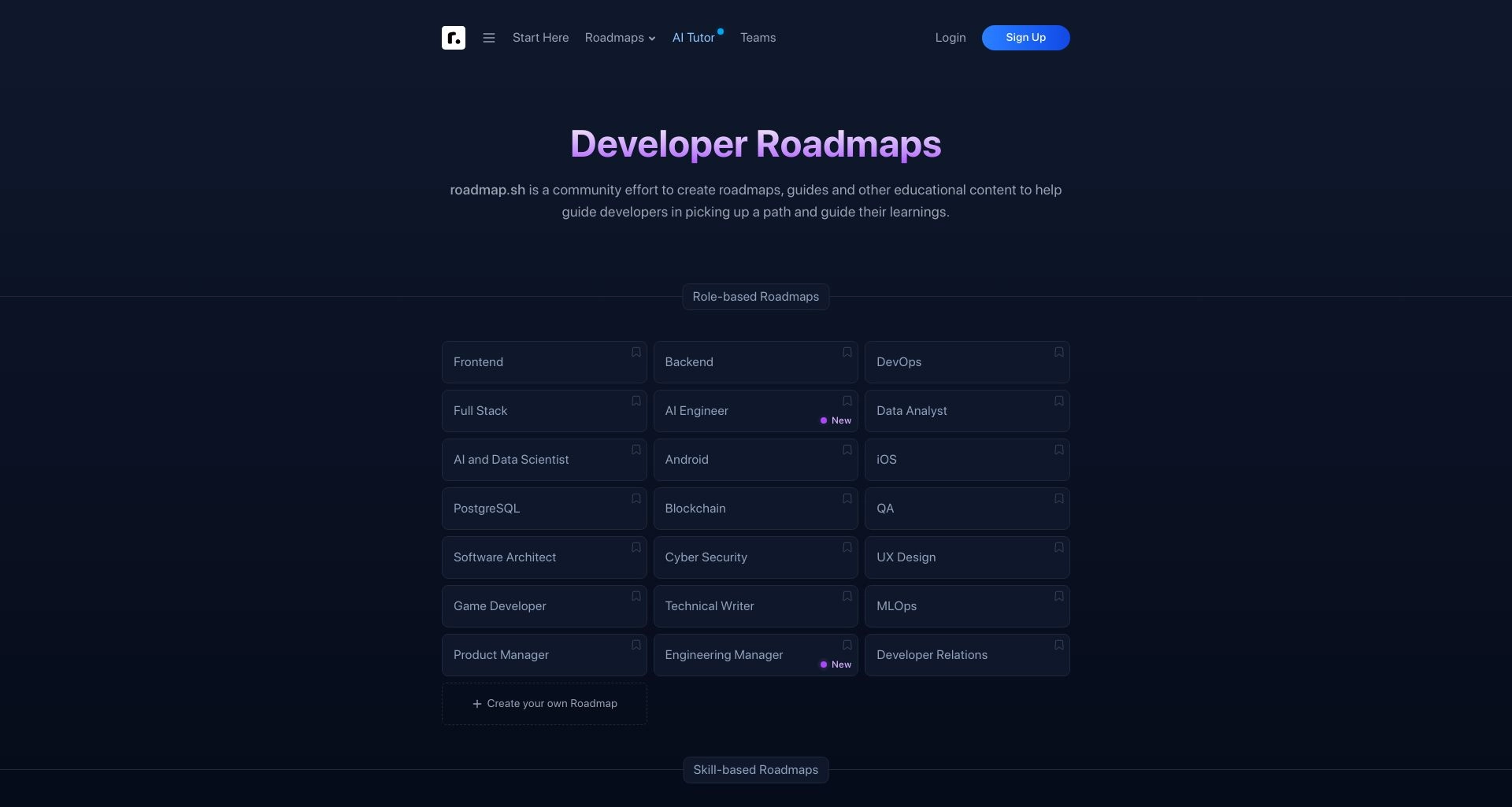 Roadmap.sh: Key Features, Use Cases & Quick Overview